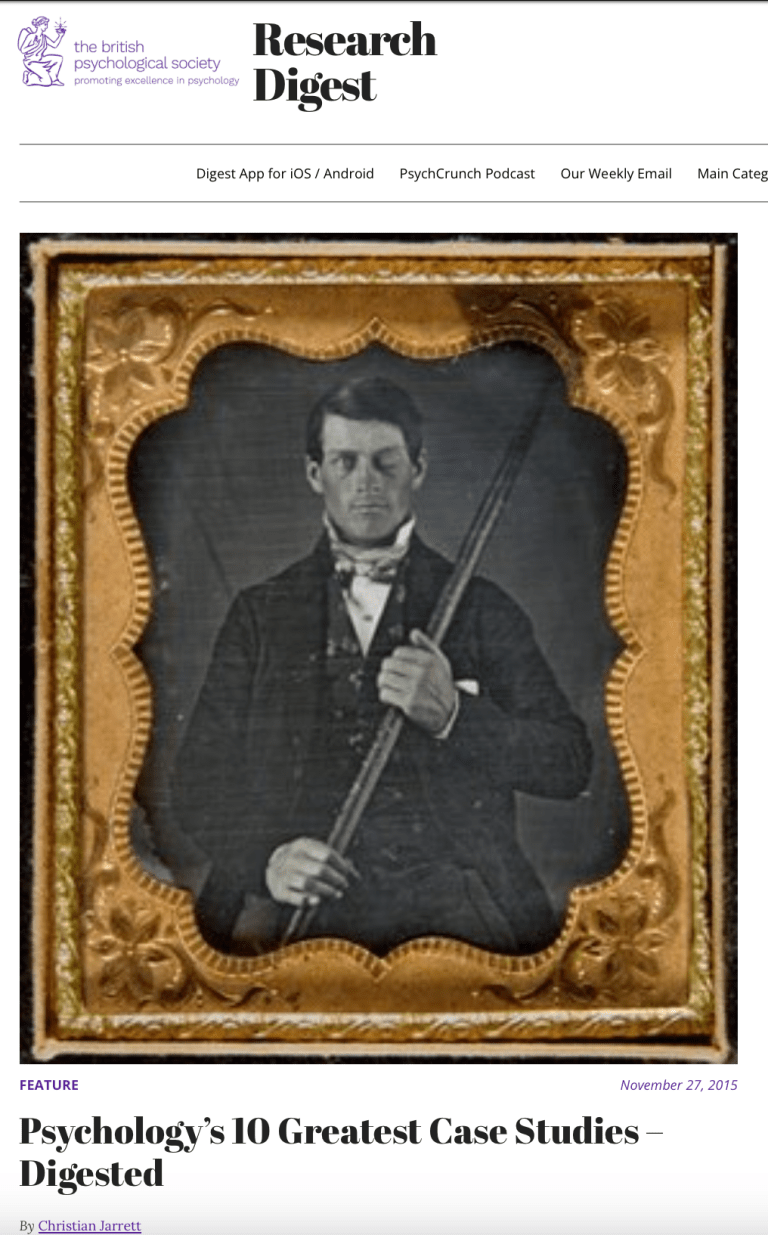 BPS Research Digest – Dr Christian Jarrett
